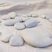 Set of 26 Pcs Flat Decorative Triangle Stones Pebble Art Supplies ...