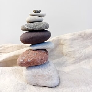 Unique Square Form Stones for Stacking Balance Meditation Rocks for Zen ...