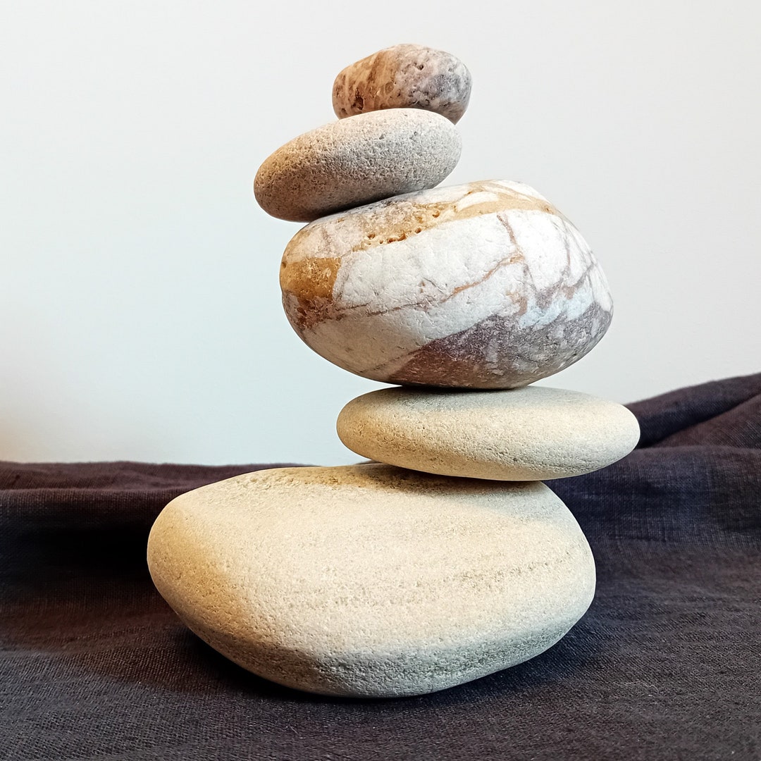 Rare Light Shades Decorative Stones for Stacking Art Crafting Balance ...