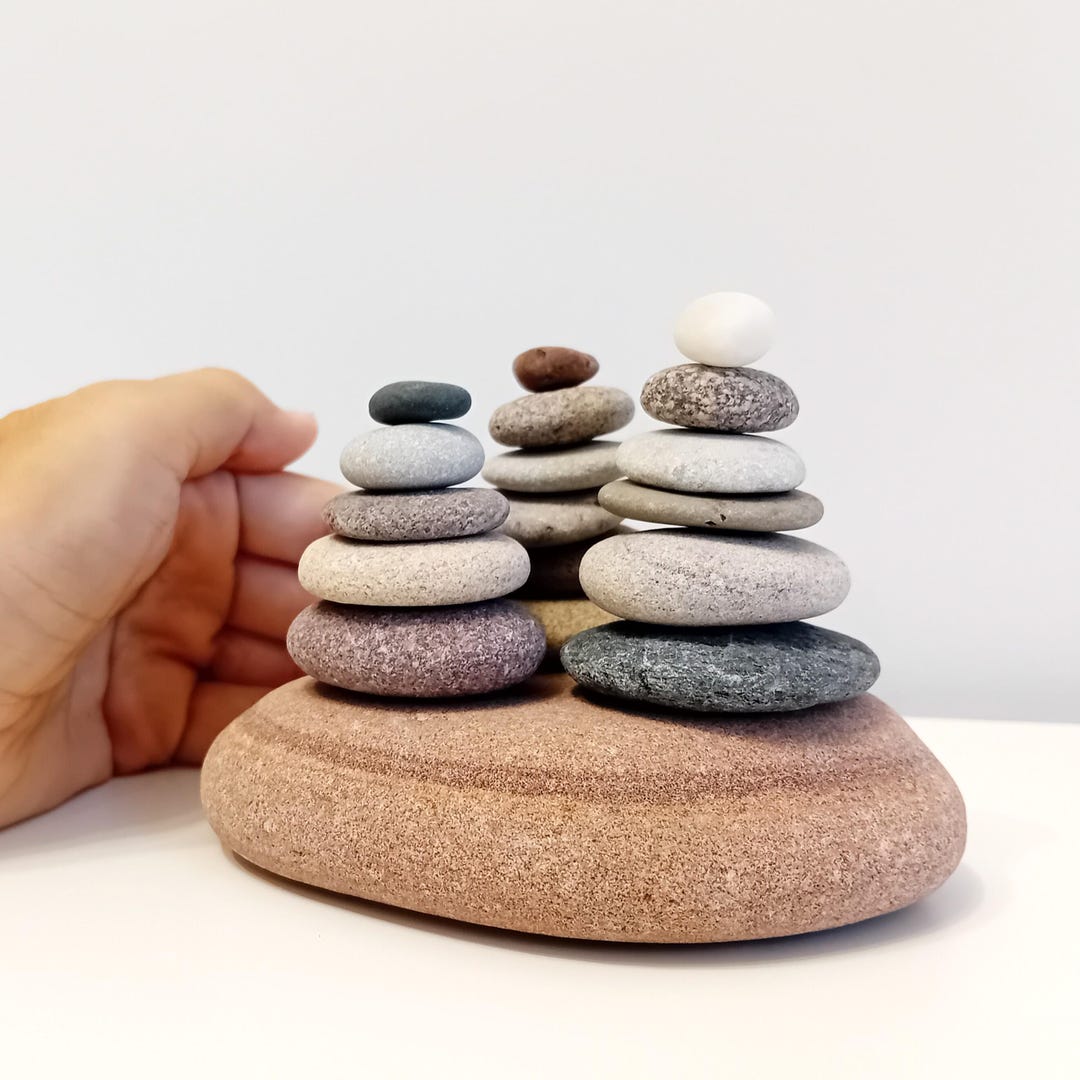 Decorative Stones for Stacking Art Crafting Balance Pebbles Meditation ...