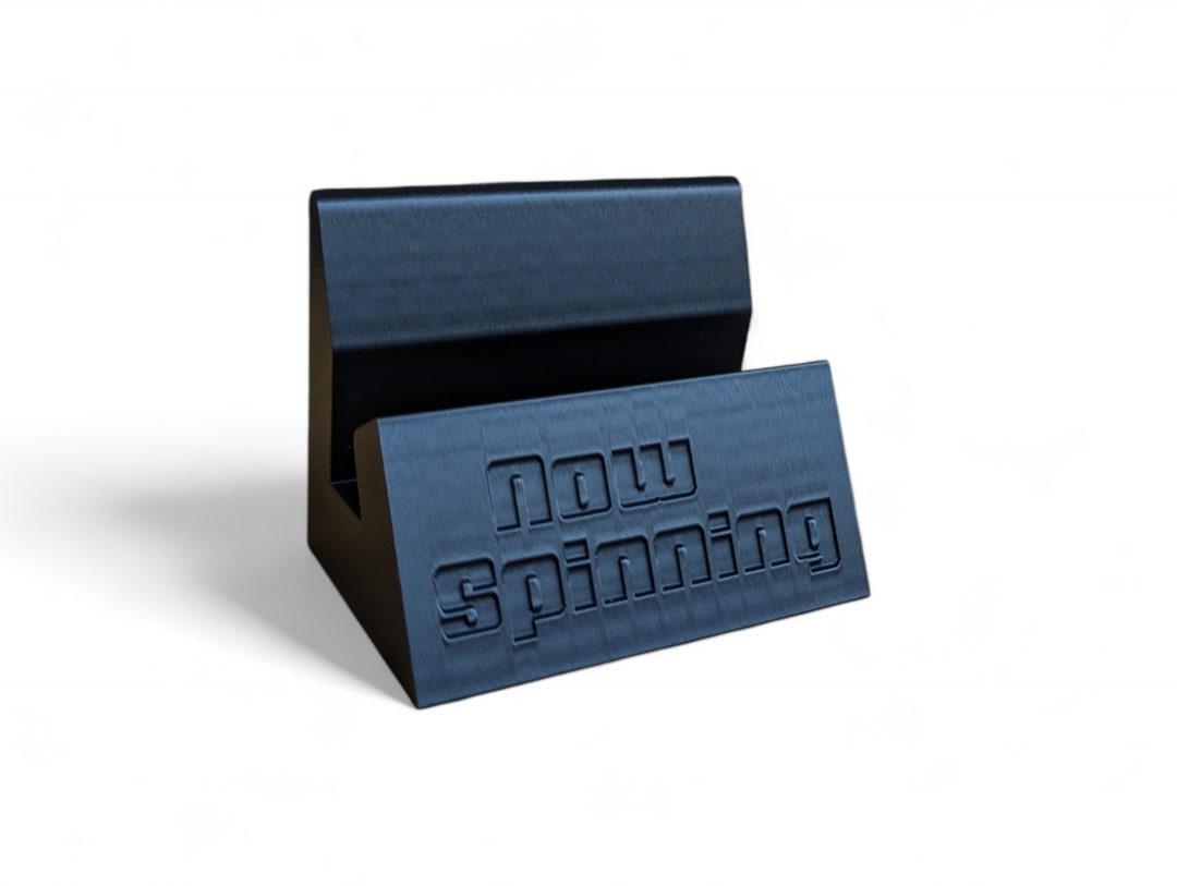 Personalized Vinyl Record Display Stand: Custom 'now Spinning' LP ...