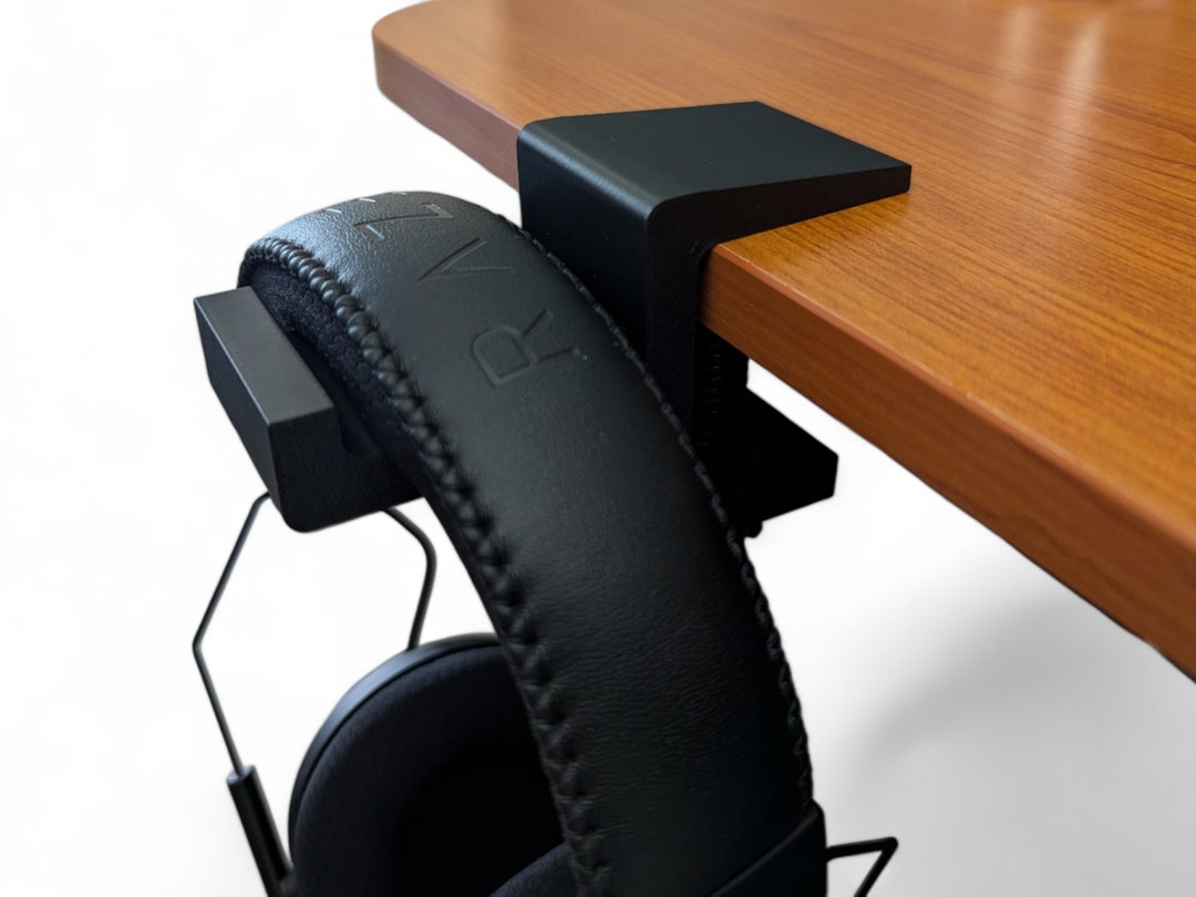 Desk Clamp Headphone Hook: Gaming Headset Organizer - Etsy