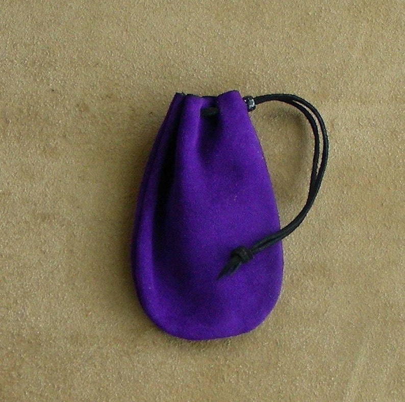 Leather Drawstring Pouch Drawstring Bag Suede Pouch Marble - Etsy