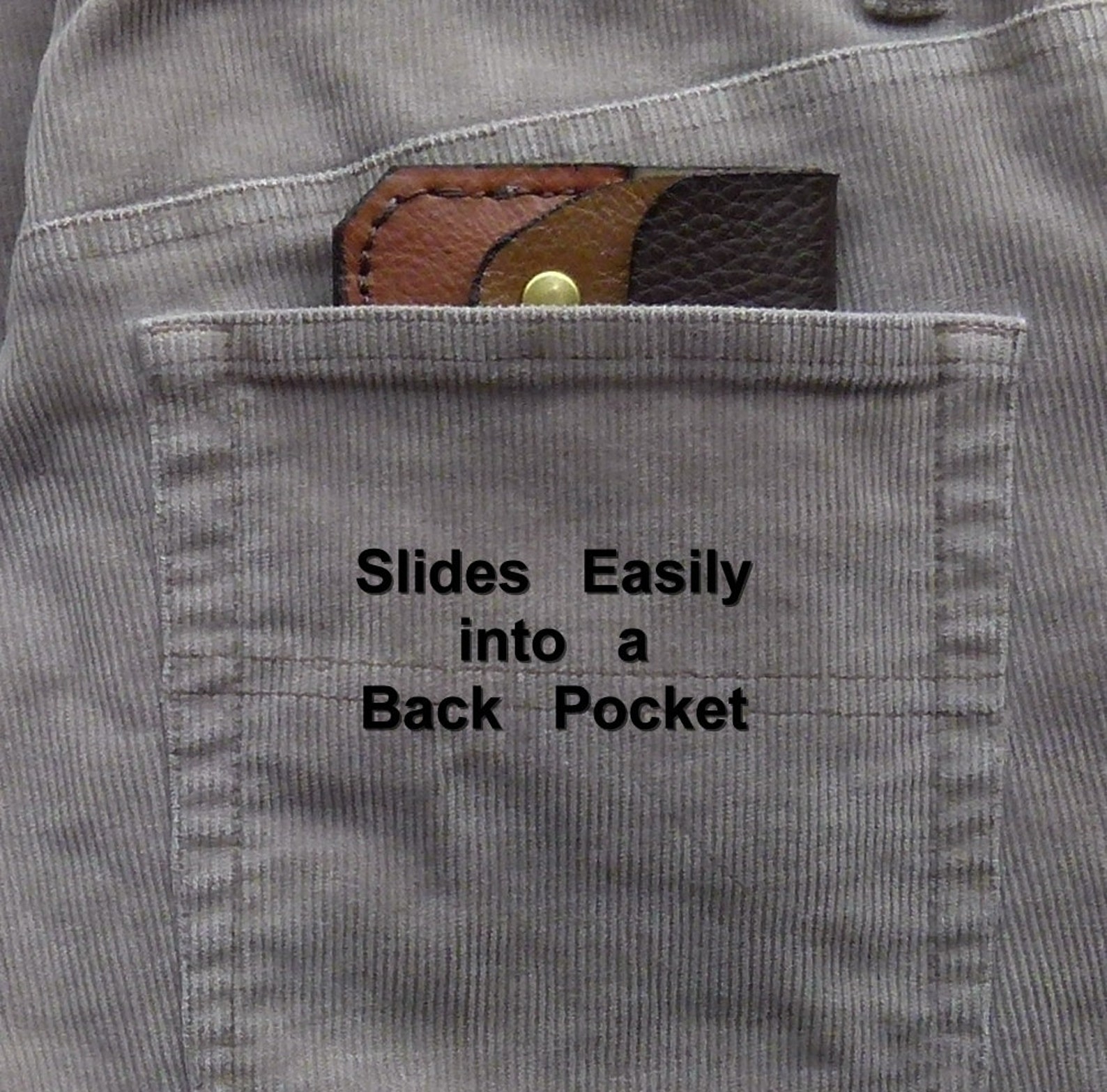 Earth Colors Leather Wallet Coin Purse Card Case Minimalist - Etsy