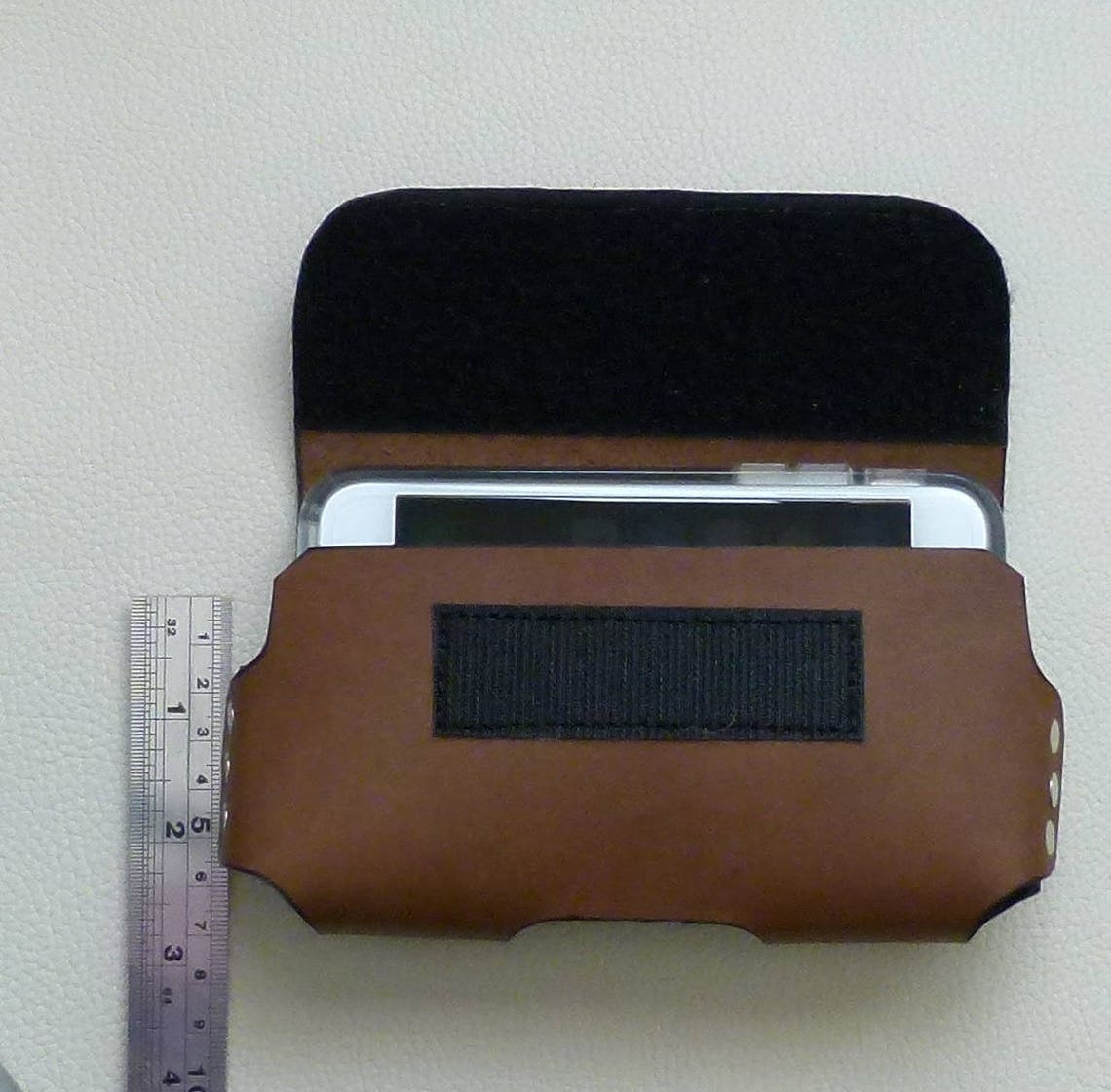 Horizontal Leather Cell Phone Case Leather Cell Phone - Etsy