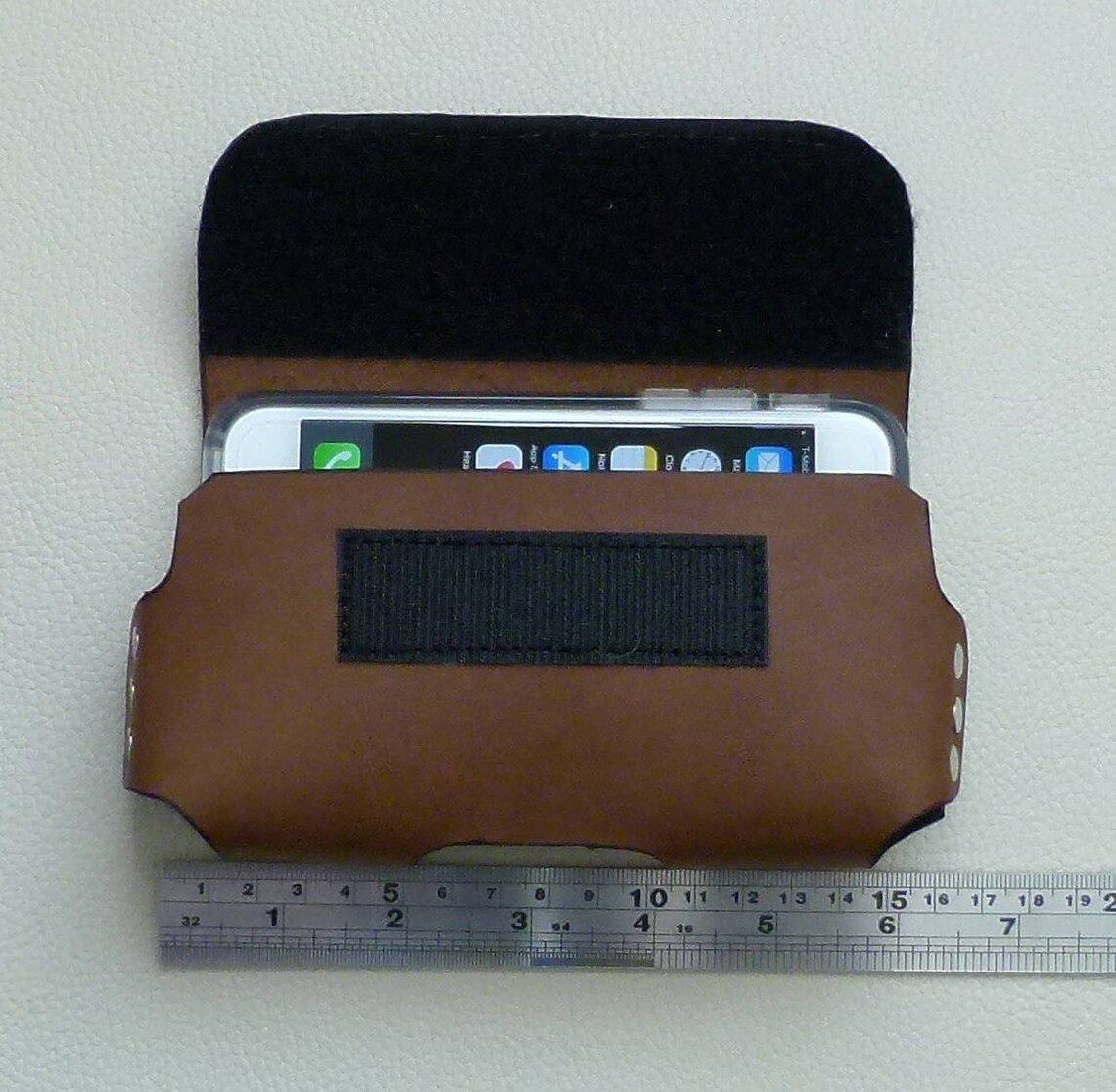 Horizontal Leather Cell Phone Case Leather Cell Phone - Etsy