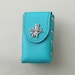 Turquoise Leather Cigarette Case With Dragonfly Concho - Etsy