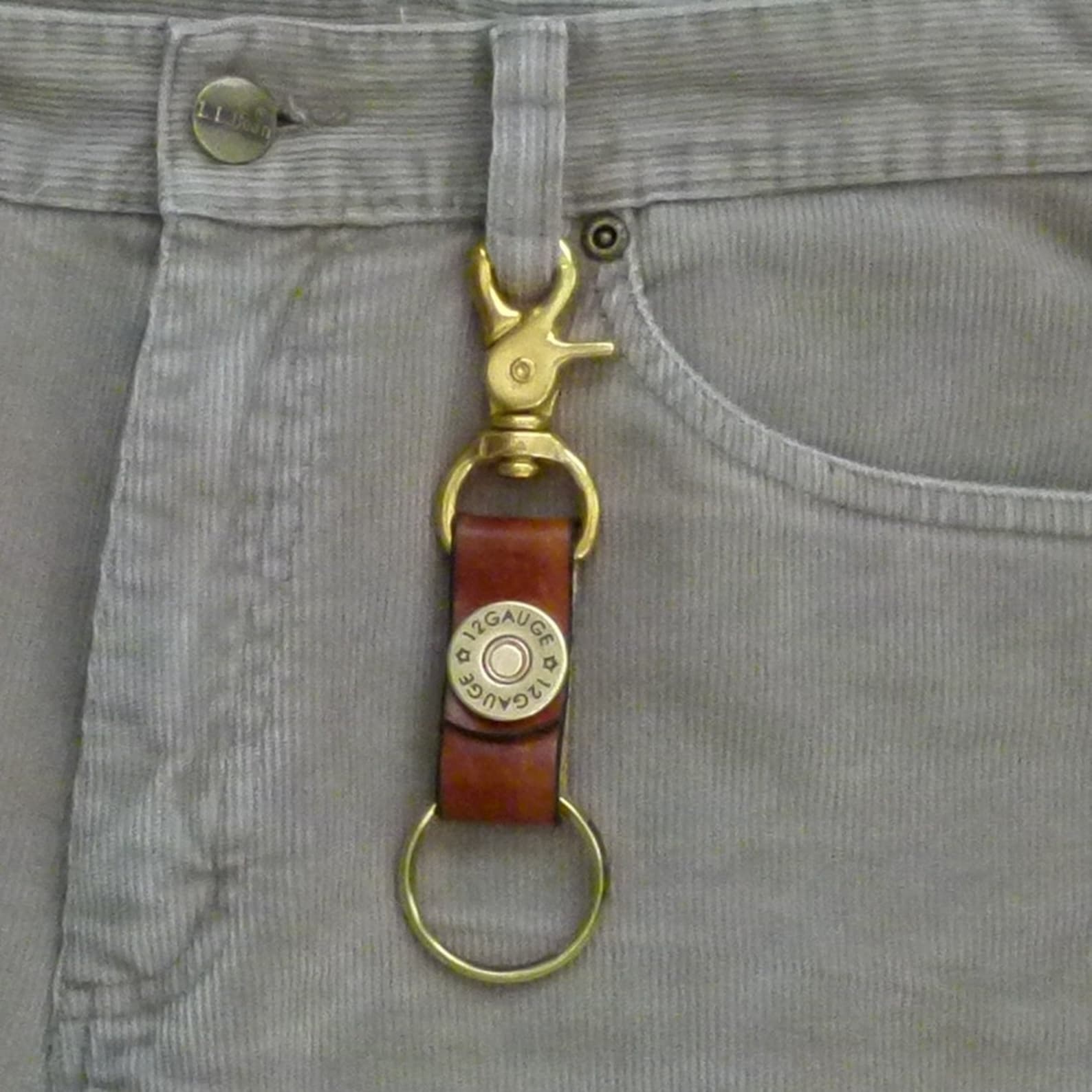 Trigger Snap Key Ring Hunter's Key Ring - Etsy