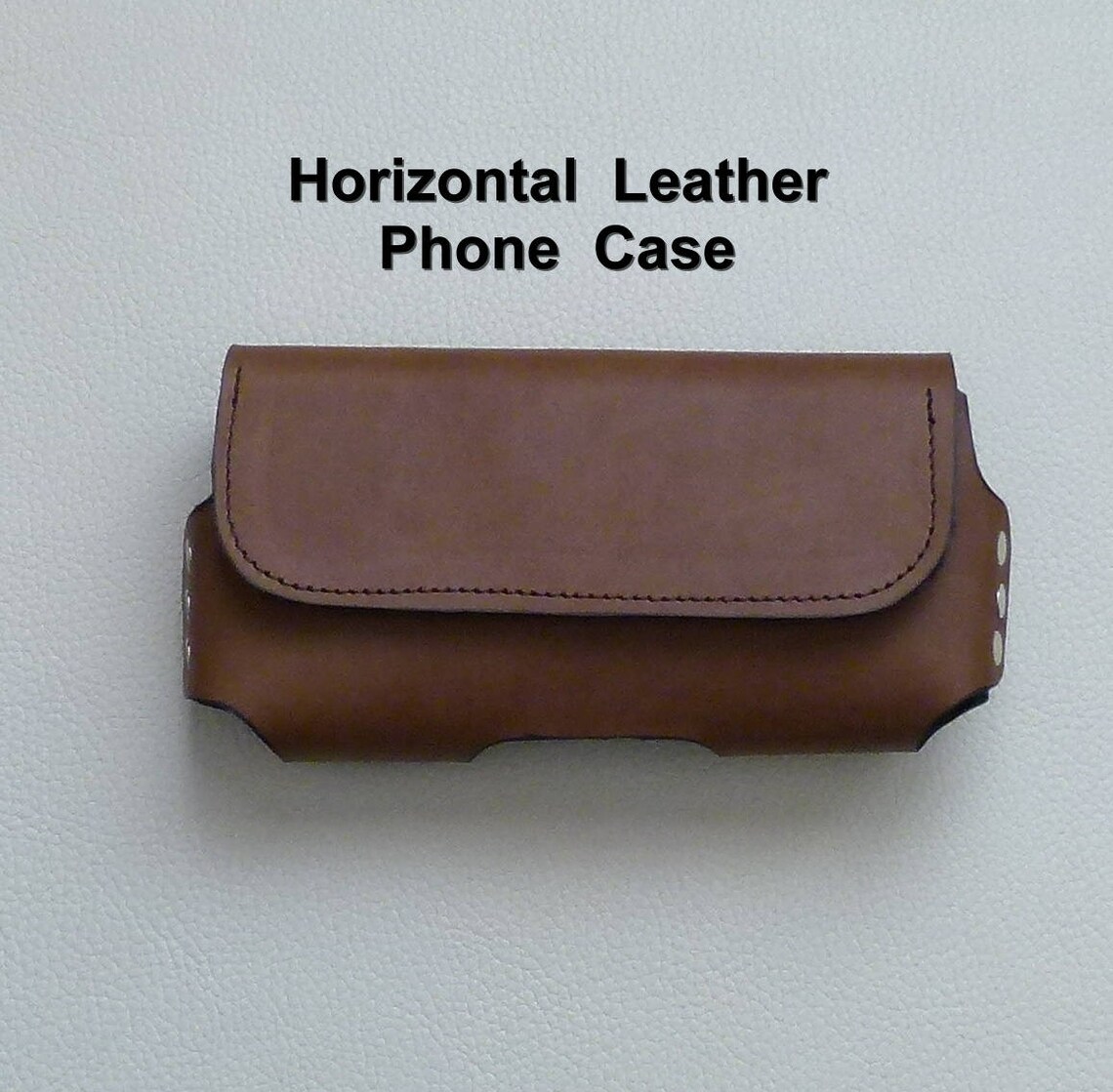 Horizontal Leather Cell Phone Case Leather Cell Phone - Etsy