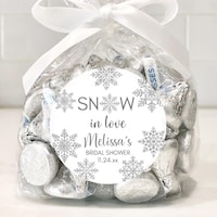 Snowflake Soap Favors - Snow in Love Winter Bridal Shower Decorations ...