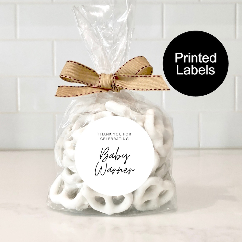 Baby Shower Labels - Etsy
