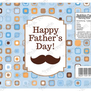 Father's Day Chip Bag, Father's Day Gift, Gift for Dad, Instant ...