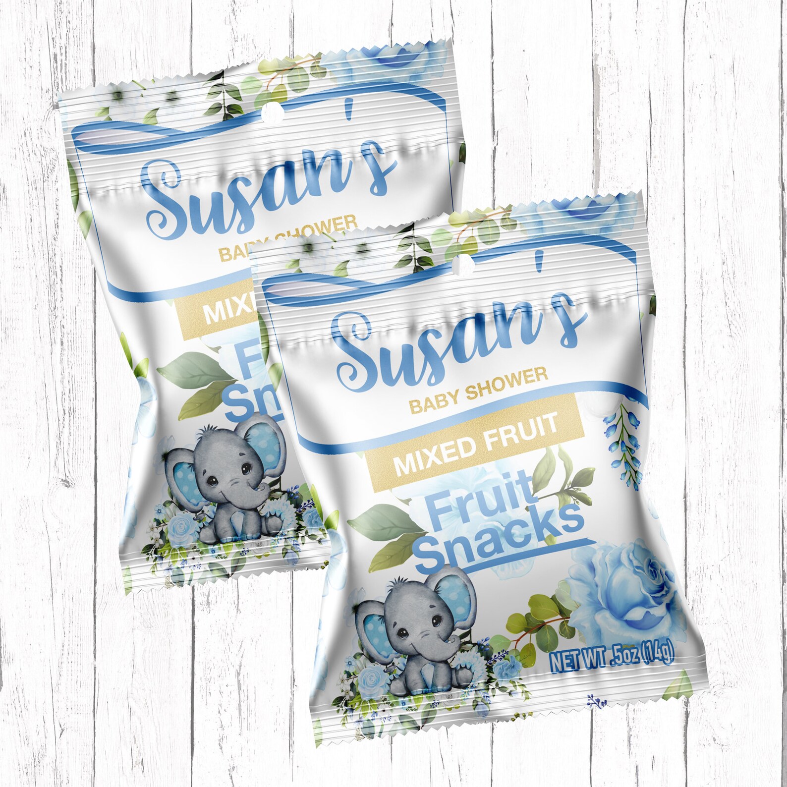 Elephant Fruit Snacks Baby Shower Fruit Snacks Elephant Baby | Etsy