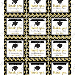 Editable Graduation Tags, Graduation Party Tags, Graduation ...