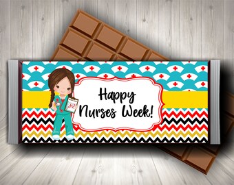 Nurse Chocolate Bar | Etsy