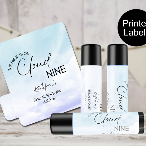 Cloud Birthday Stickers - Etsy