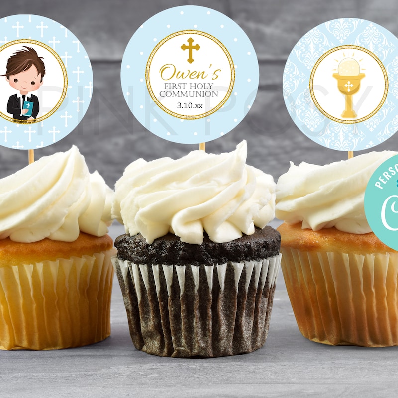 Communion Cupcake - Etsy