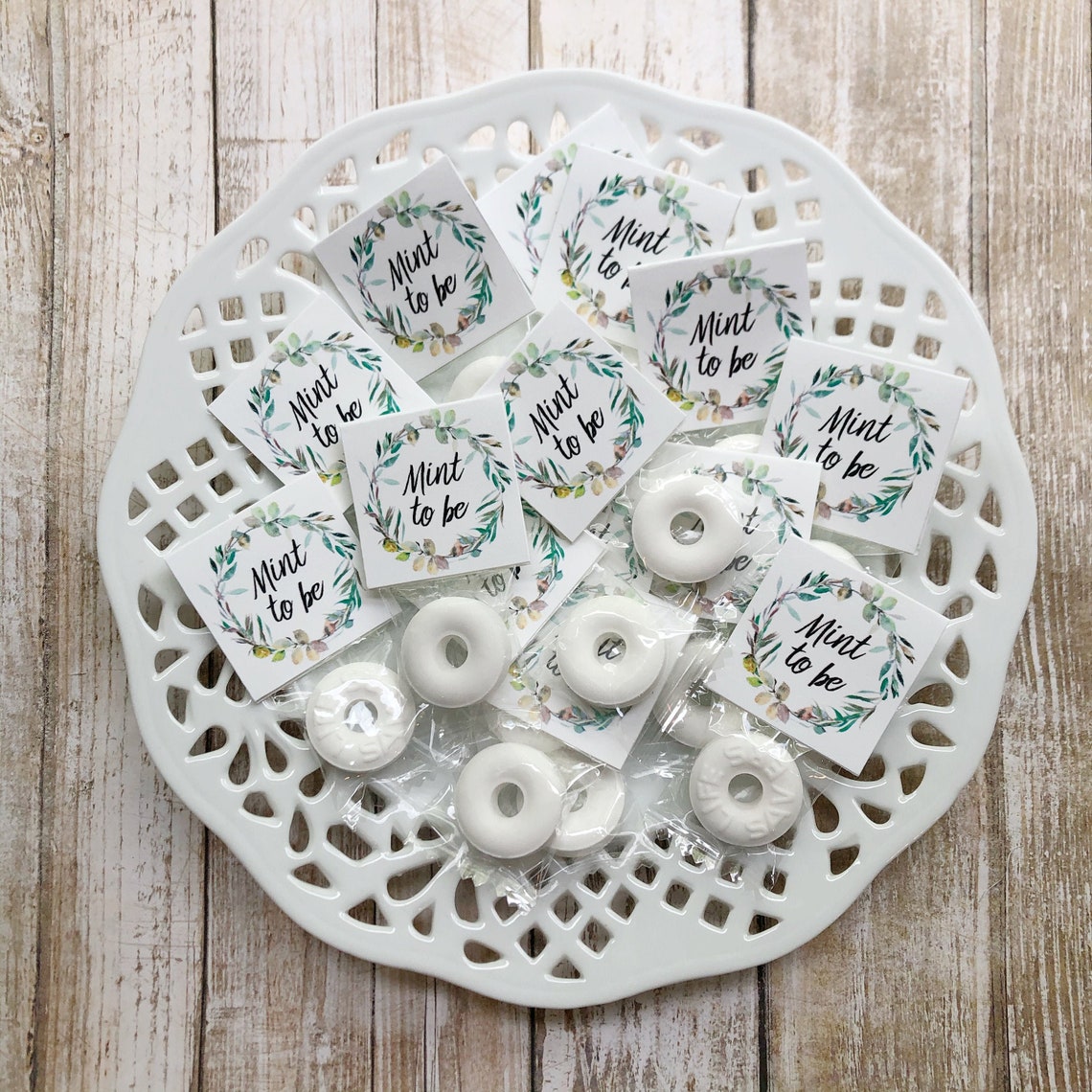 Wedding Mint Favors Mint to Be Custom Wedding Mints - Etsy