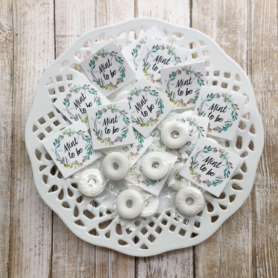 Mint To Be Wedding Mints