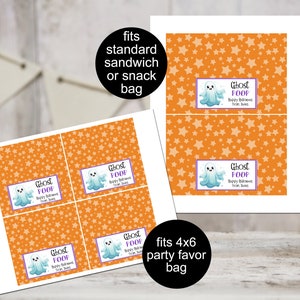 Halloween Bag Toppers, Ghost Poop, Treat Bag Favors, Favors for Guests ...