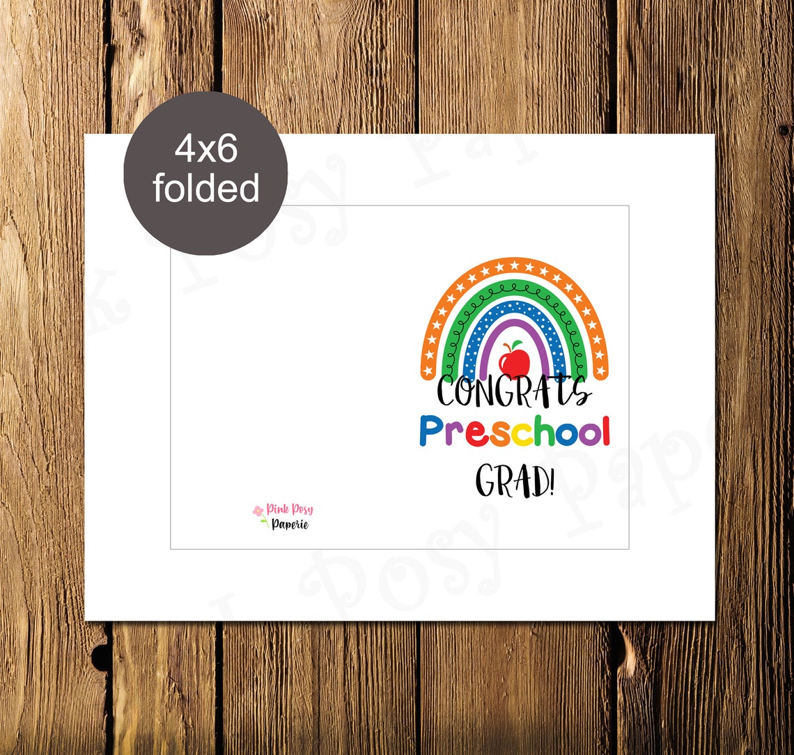 Graduation Congrats Cards, Preschool Graduation Card, Congratulations ...