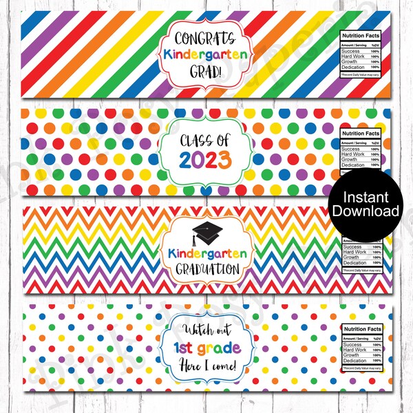 Graduation Gifts Kindergarten Water Bottle - Etsy