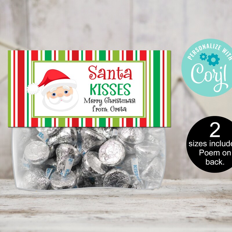 Santa Kisses - Etsy