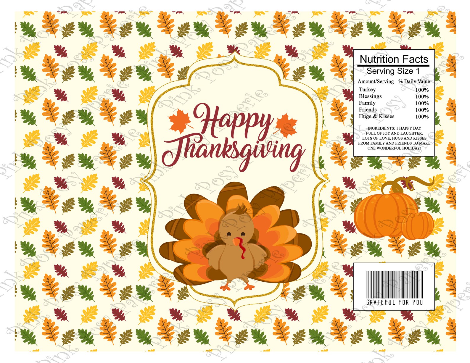 Thanksgiving Chip Bags Turkey Chip Bags Thanksgiving Favors - Etsy