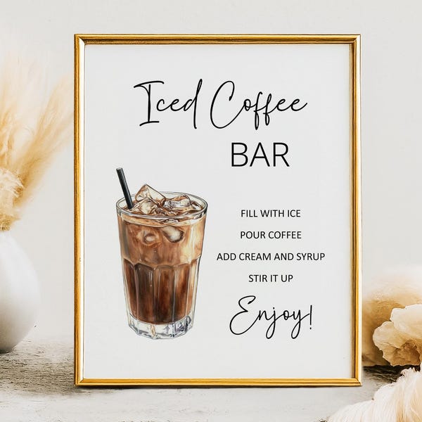 Coffee Bar Signs - Etsy