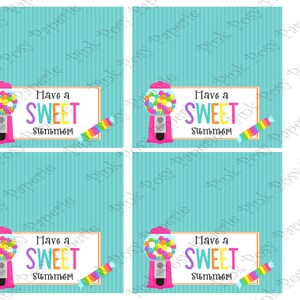 Sweet Summer Bag Toppers, End of School Year Gifts, Teacher Bag Toppers ...