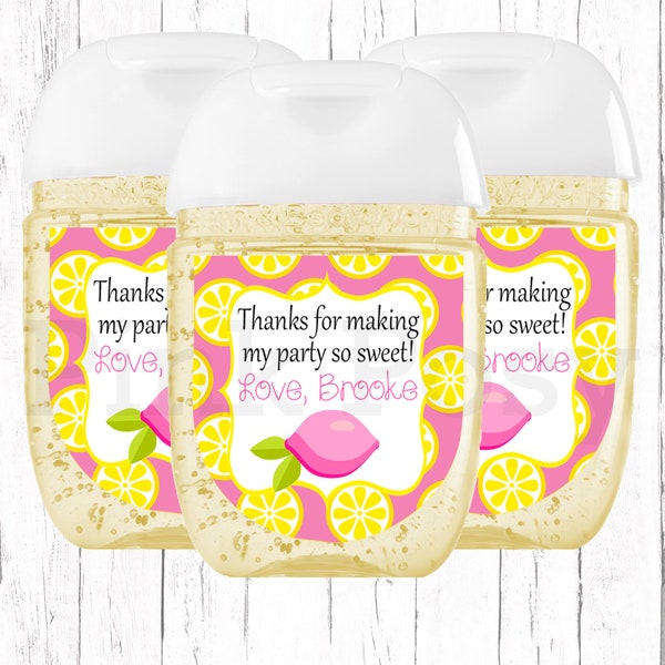 Lemonade Favors - Etsy