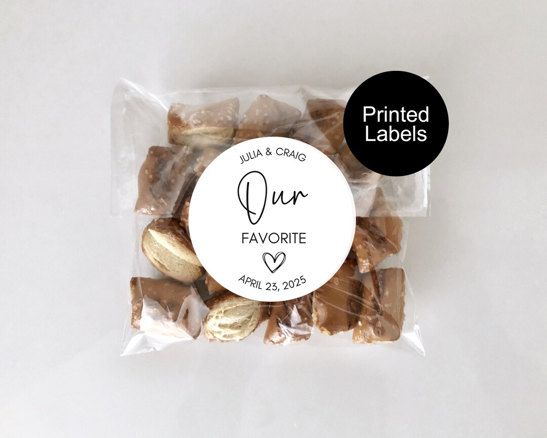Wedding Favor Stickers, Our Favorite Stickers, Engagement Labels ...