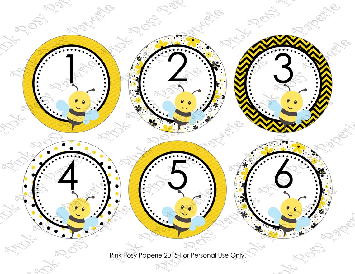Editable Cubby Numbers Bee Classroom Labels Classroom Decor - Etsy