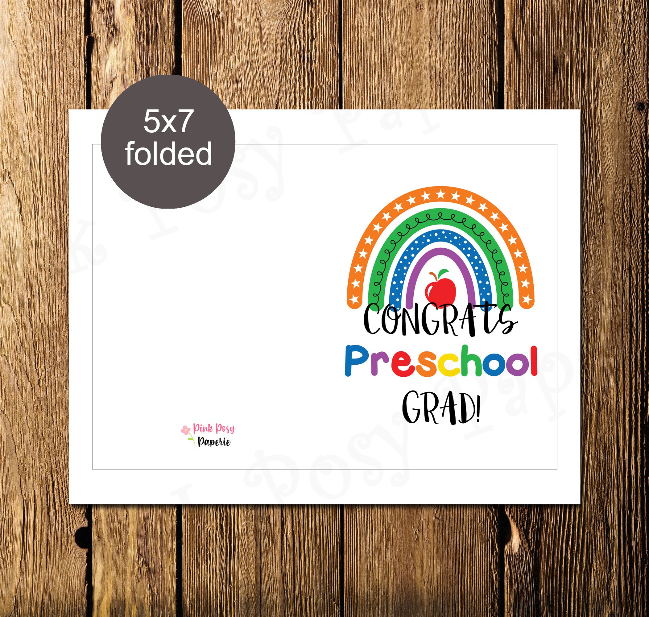 Graduation Congrats Cards, Preschool Graduation Card, Congratulations ...