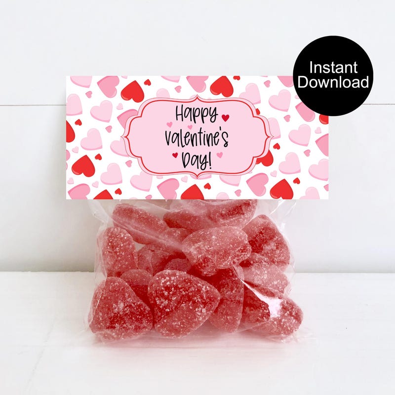 Valentine Treat Bag - Etsy
