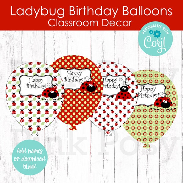 Ladybug Classroom Theme - Etsy