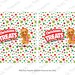 Christmas Party Bundle, Gingerbread Chip Bags, Printable Christmas ...