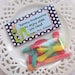 Bookworm Toppers, School Treat Bag Favors, Back to School Treats ...