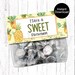 End of School Year Bag Toppers, Pineapple Treat Bag Favors, Sweet ...