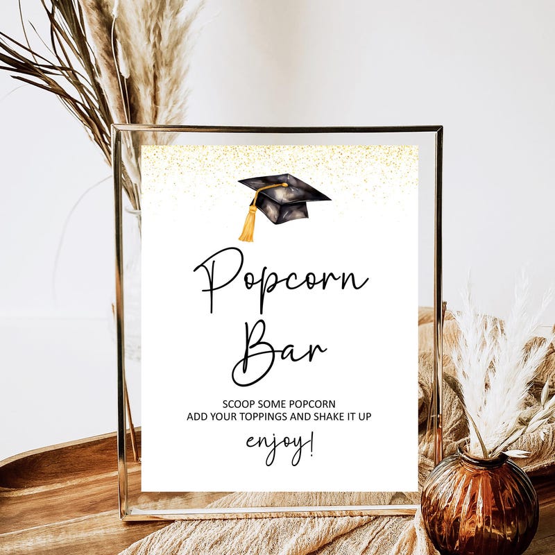 Popcorn Sign - Etsy