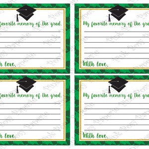 Favorite Memory of the Grad Graduation Memories Share a | Etsy