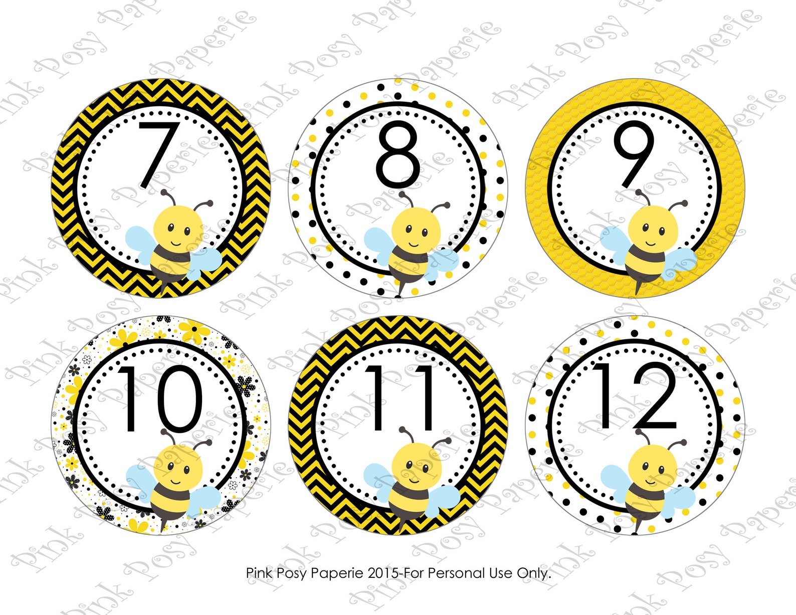 Editable Cubby Numbers Bee Classroom Labels Classroom Decor - Etsy