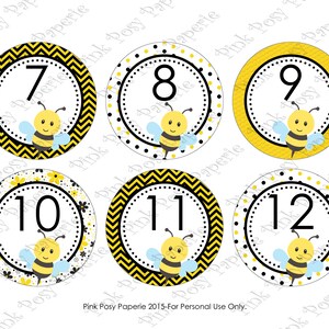 Editable Cubby Numbers Bee Classroom Labels Classroom Decor - Etsy