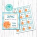 End of School Year Tags, Editable Orange Tags, Classmate Gift Tags ...