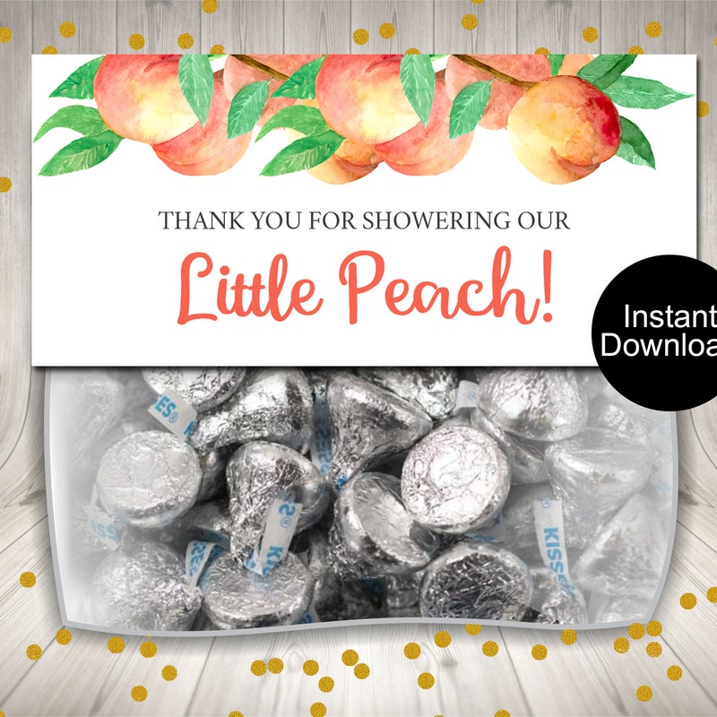 Peach Labels - Etsy