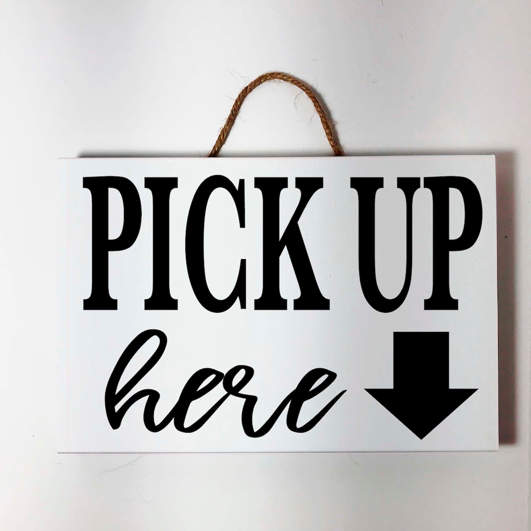 Pick up Here Sign Restaurant Cafe Diner Signage Bundle Available - Etsy