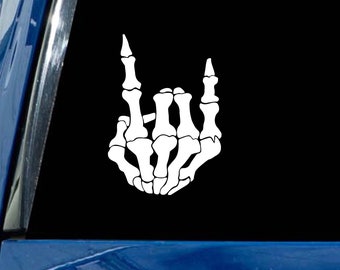 You Rock Rockstar Hand Sticker Cling Decal - Etsy