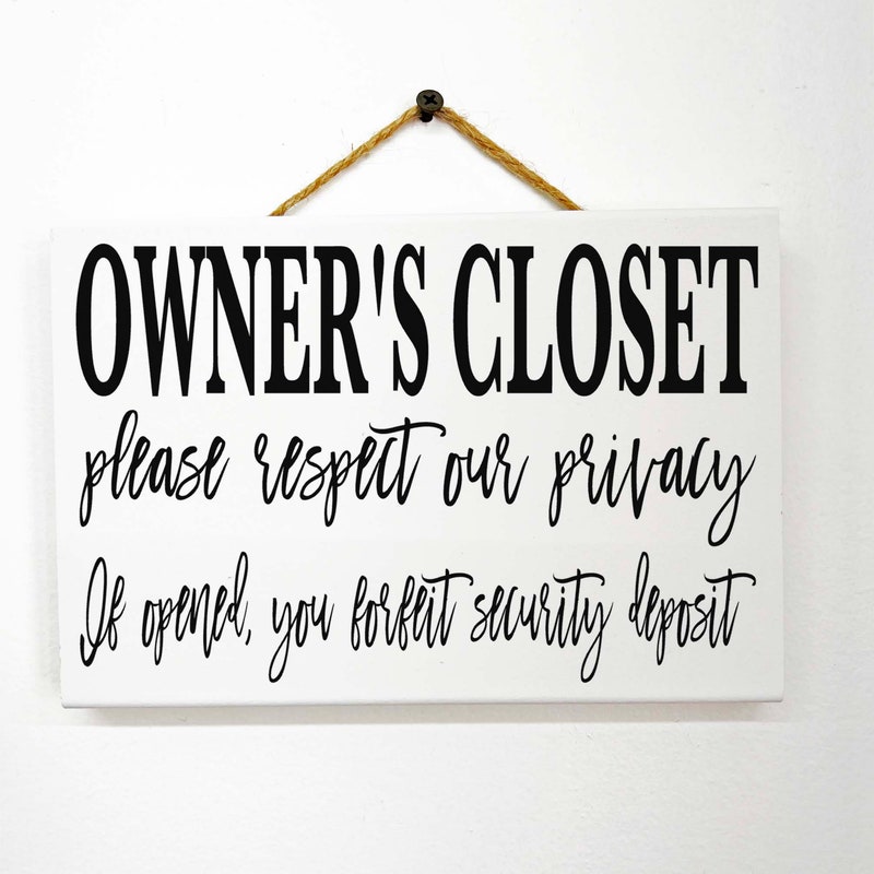 Laundry Room Closed Sign - Etsy