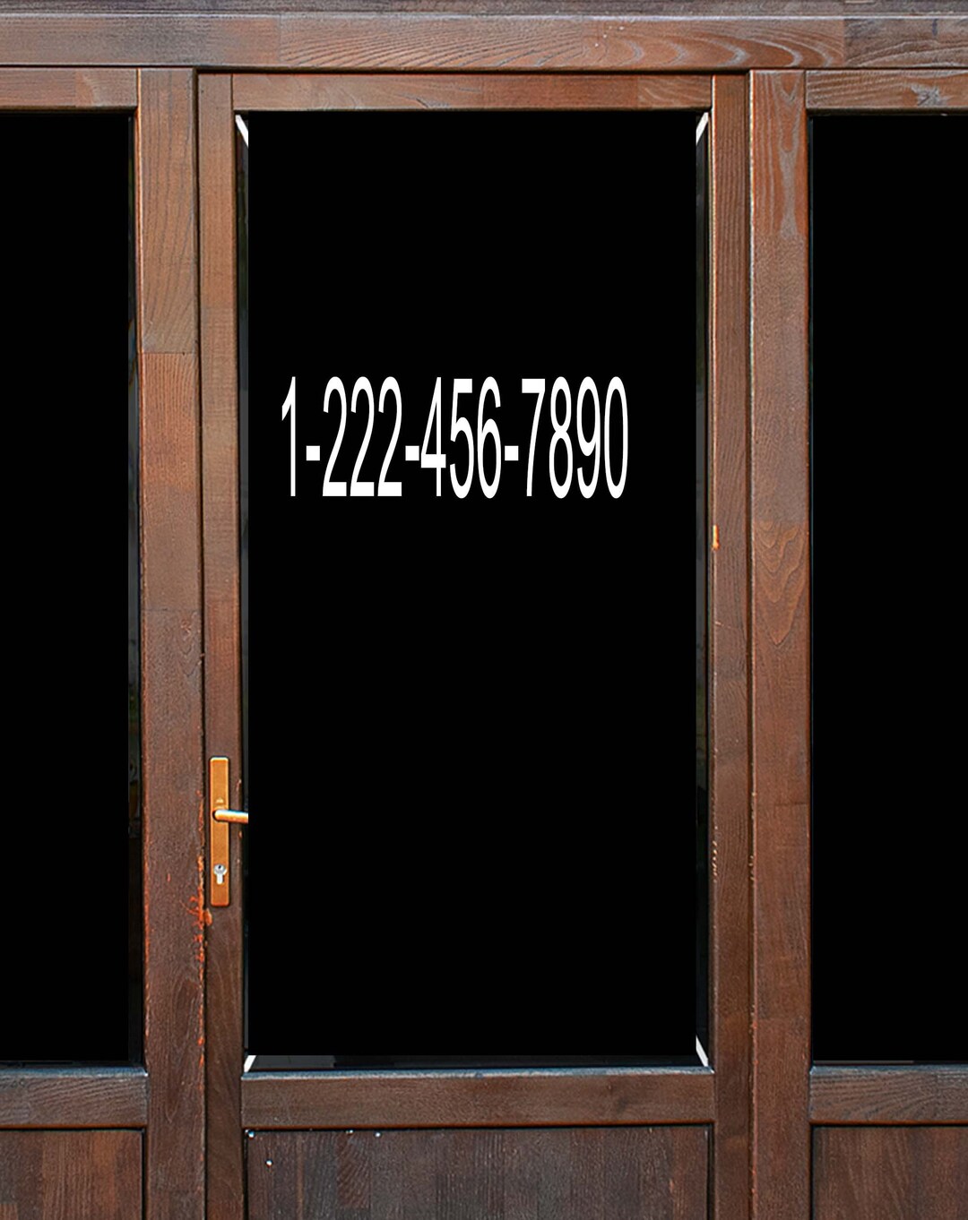 Business Phone Number Vinyl Decal: Retail Shop Door, Window, Truck - Etsy