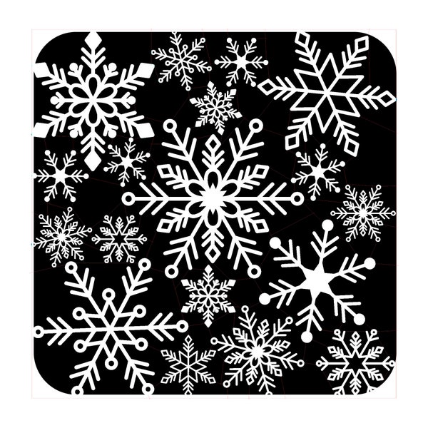 Snowflake Decal - Etsy